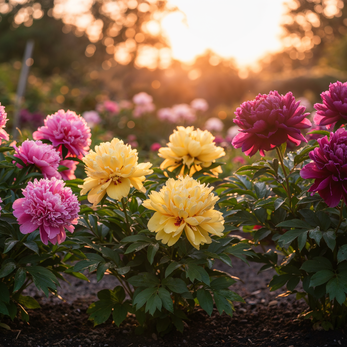 How Big Do Peony Plants Get? Size Guide by Type and Variety – Peonita ...